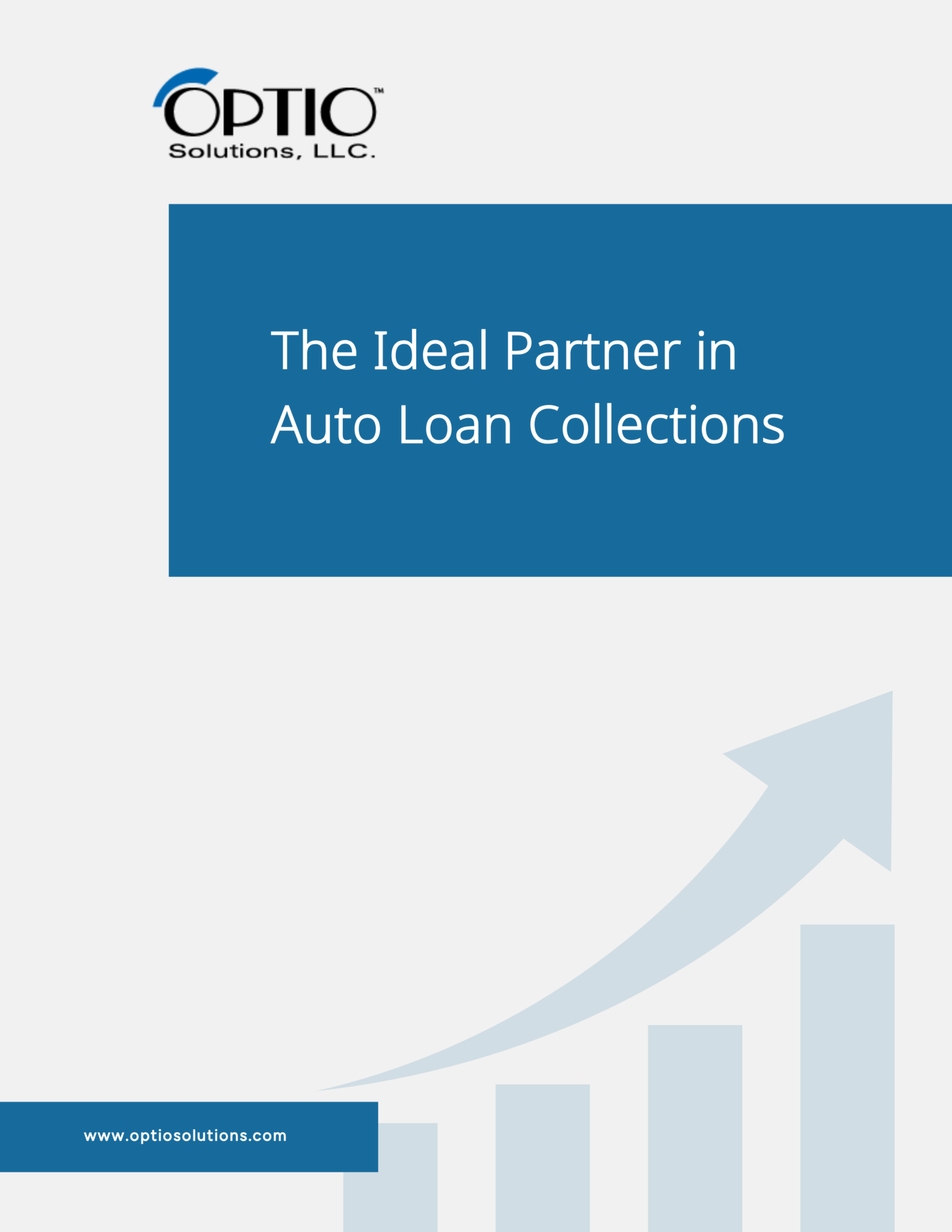The Ideal Partner in Auto Loan Collections White Paper - Optio Solutions